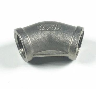 Cina Supporto OEM personalizzato per 201 304 Acciaio inossidabile 45 gradi gomito Female Pipe Fitting in vendita