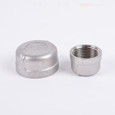 Cina Fusione in acciaio inossidabile 201 304 Giubbotti a filo rotondo tubo di montaggio tappi tubo di montaggio cupola fine per il tappo maschile in vendita