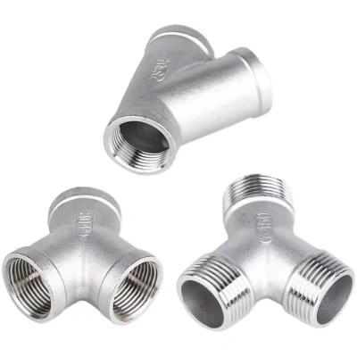 中国 WZ 鋳造 ステンレス鋼 201 304 316 Y 形内糸 テーフィティング 合同 NPT BSP 販売のため