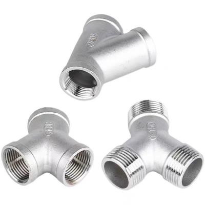 中国 WZ 鋳造 ステンレス鋼 201 304 316 Y 形内糸 テーフィティング 合同 NPT BSP 販売のため