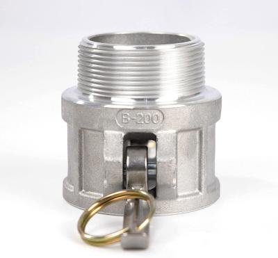 Cina Acciaio inossidabile 301/304/316 Fitting di tubo a scanalatura a camma 2