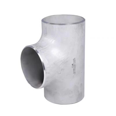 China WZ 304 316 Roestvrij staal buisbehangers industriële kwaliteit gelaste tee voor 1/8