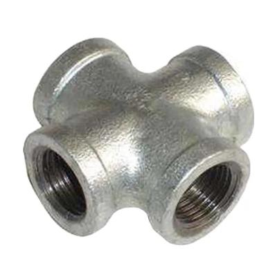 Cina Fittings per tubi in ghisa galvanizzati e malleabili su misura per collegamenti uguali in vendita