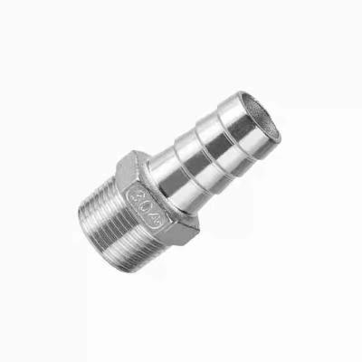Cina SS316 SS304 Tubo in acciaio inossidabile Fitting Connector Casting NPT BSPT Hex Hose Nipple in vendita