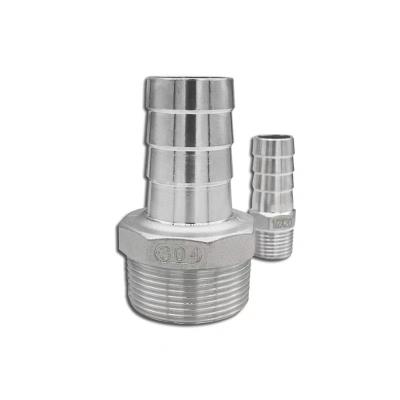 Cina SS316 SS304 Tubo in acciaio inossidabile Fitting Connector Casting NPT BSPT Hex Hose Nipple in vendita