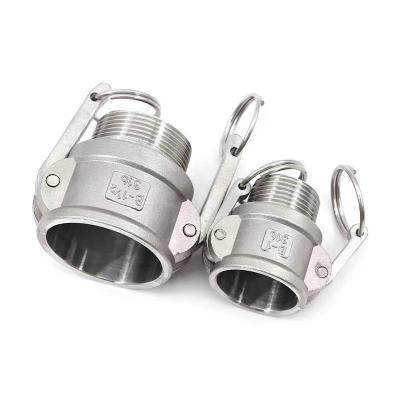 China ''-8'' roestvrij staal camlock koppeling type B voor vrouwelijke aansluiting bij Lowes Online Te koop