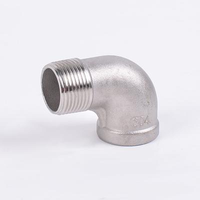 Cina Codice testa rotonda 90 gradi gomito stradale per NPT maschio e femmina giunto di connessione del filo in vendita