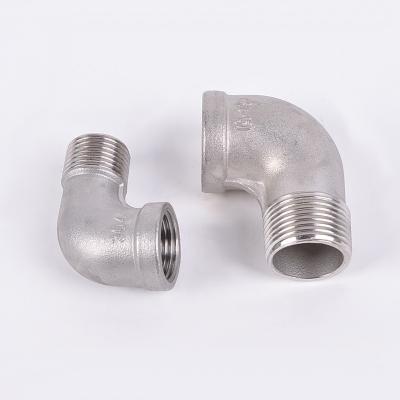 Cina Codice testa rotonda 90 gradi gomito stradale per NPT maschio e femmina giunto di connessione del filo in vendita