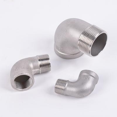 Cina Codice testa rotonda 90 gradi gomito stradale per NPT maschio e femmina giunto di connessione del filo in vendita