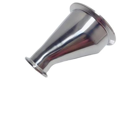 中国 衛生用 304 316L ステンレス鋼 トリクランプ接続 エクセントリック・リデュッサー/乳製品パイプ トランジションパイプフィッティング 1/2''-120 販売のため