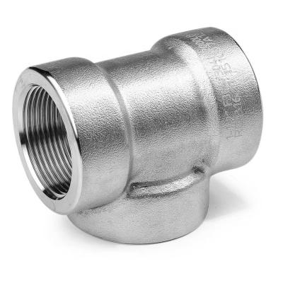 Cina Acciaio inossidabile 304 316 316L 3000 LB 6000LB Tee forgiato per raccordi per tubi ad alta pressione in vendita