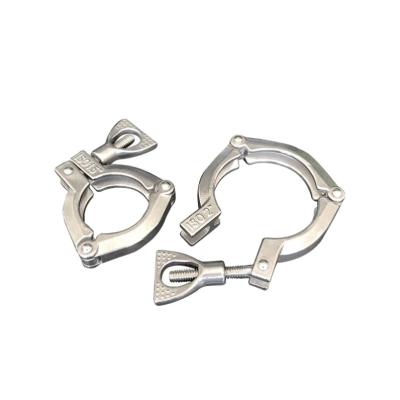 Cina WENZHE Ss304 316L in acciaio inossidabile 3Pc Pipe Quick Tri Clamp Three Piece Clamp Ferrul Clamp in vendita
