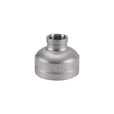 Cina Acciaio inossidabile 201 304 316 Npt BSP Fittings di accoppiamento di tubi a filo Reducer di presa rossa in vendita