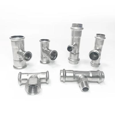 Cina Accoppiamento rettilineo uguale per impianti idraulici utilizzando materiale in acciaio inossidabile 301/304/316 in vendita