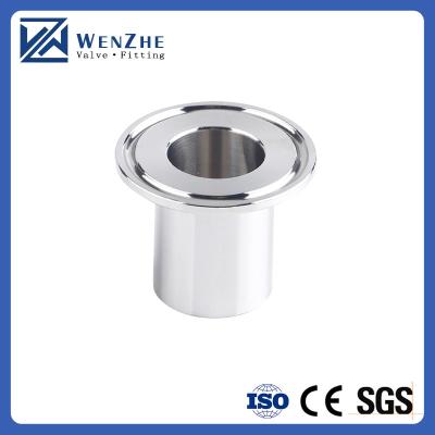 Cina Tubo a filo sanitario femminile adattato a un ferruolo da 2,5 pollici TRI CLAMP OD 77mm in vendita