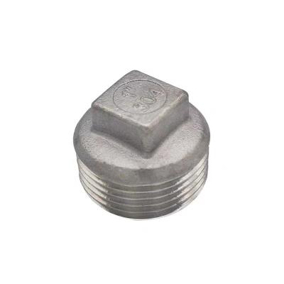 Cina Supporto personalizzato 304 in acciaio inossidabile con testa quadrata con chiusura a nucleo di classe 150 2' NPT maschio in vendita