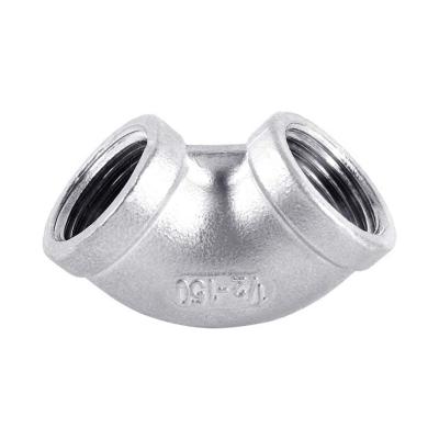 China Tubo em forma de T de aço inoxidável com fio feminino NPT de 3/4