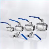 China SS304 DN8 Female Threaded Manual Control Ball Valve Standard Standard Head Code Round for sale