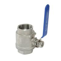 China SS304 DN8 Female Threaded Manual Control Ball Valve Standard Standard Head Code Round for sale
