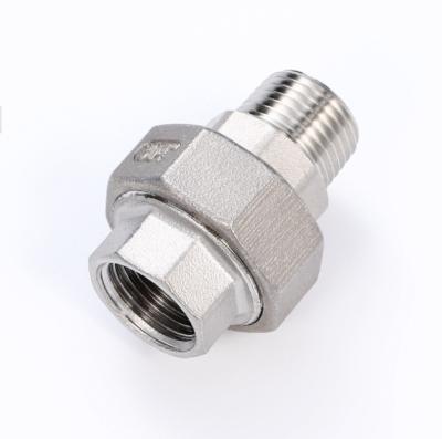 Cina Top- SS304 Fusione Maschio Femminile Unione NPT connessione di saldatura a presa a filo Unione esagonale in vendita