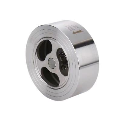 Cina DN50-DN200 API 594 Tipo Wafer Silenzioso CS Valvola di controllo di sollevamento H71W Con acciaio inossidabile in vendita