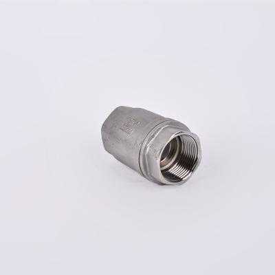 中国 シルバー仕上げ 1/2''-3.0'' ステンレス鋼 NPT BSP 201 304 一方向の返却しないチェックバルブ 販売のため