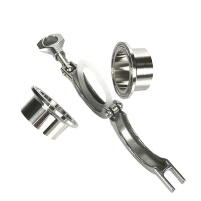 Cina Codice Testa rotonda SS304 316L Fittings sanitari per impianti sanitari per tubi in acciaio inossidabile in vendita