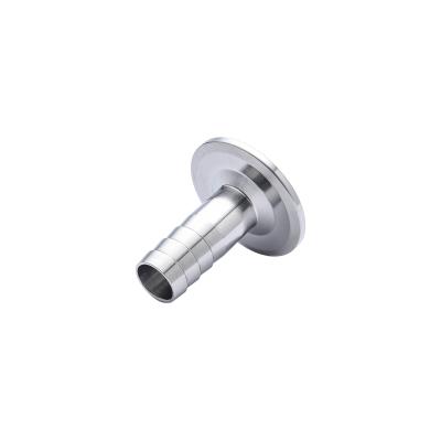 Cina Sanitario 304 316L in acciaio inossidabile Tri Clamp Hose Ferrule Fitting con codice testa rotonda in vendita