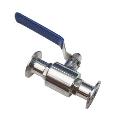Cina Industria chimica Sanitaria Acciaio inossidabile Tri Clamp Ferrule Valvola a sfera SS304L/SS316 in vendita