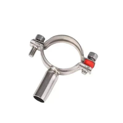 China Round Head Code Stainless Steel 201304 Welded/Adjustable Tube Length Pipe Supporter for sale