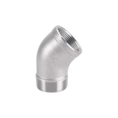 Cina ODM supportato WZ 201 304 316L Fittings per tubi NPT Bspt threading 45 gradi gomito femminile in vendita