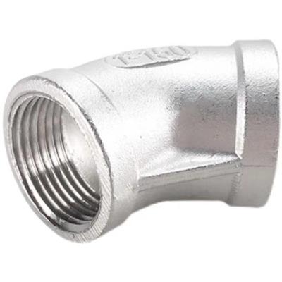 Cina ODM supportato WZ 201 304 316L Fittings per tubi NPT Bspt threading 45 gradi gomito femminile in vendita