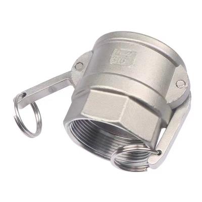 Cina Equal SS 304 316 Accoppiamento Camlock in acciaio inossidabile con connettore rapido di tipo D NPT BSPT BSP in vendita