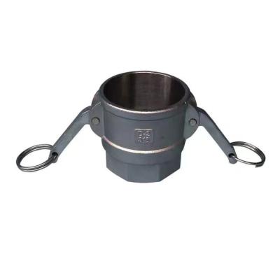 Cina Equal SS 304 316 Accoppiamento Camlock in acciaio inossidabile con connettore rapido di tipo D NPT BSPT BSP in vendita