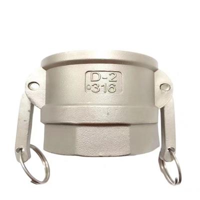 Cina Equal SS 304 316 Accoppiamento Camlock in acciaio inossidabile con connettore rapido di tipo D NPT BSPT BSP in vendita