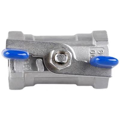 Cina 1/4''-4.0'' Acciaio inossidabile 1PC manicotto farfalla Mini Valvola a sfera con fine filo NPT BSPT in vendita