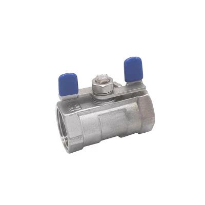 Cina 1/4''-4.0'' Acciaio inossidabile 1PC manicotto farfalla Mini Valvola a sfera con fine filo NPT BSPT in vendita