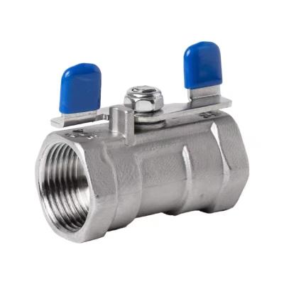 Cina 1/4''-4.0'' Acciaio inossidabile 1PC manicotto farfalla Mini Valvola a sfera con fine filo NPT BSPT in vendita