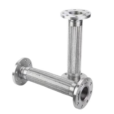 Cina Tubo ondulato in metallo flessibile con connessione a flange tubo in acciaio inossidabile 304 316 in vendita
