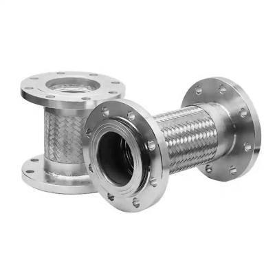 Cina Tubo ondulato in metallo flessibile con connessione a flange tubo in acciaio inossidabile 304 316 in vendita