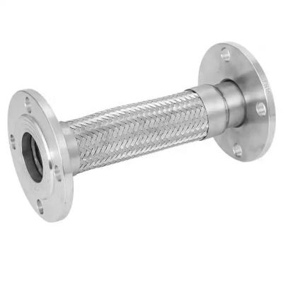 Cina Tubo ondulato in metallo flessibile con connessione a flange tubo in acciaio inossidabile 304 316 in vendita