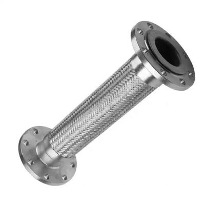Cina Tubo ondulato in metallo flessibile con connessione a flange tubo in acciaio inossidabile 304 316 in vendita