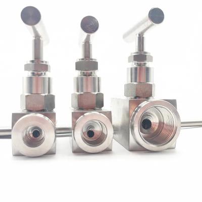 Cina Valvole a sfera sigillate a filo con fine ferrule gemellare ad alta pressione in vendita