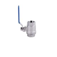 China Custom SS 304 Ball Valve 3A DIN NPT BSPT BSPP Head Code Cylindrical Silver 2 for sale