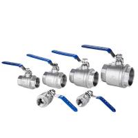 China Custom SS 304 Ball Valve 3A DIN NPT BSPT BSPP Head Code Cylindrical Silver 2 for sale