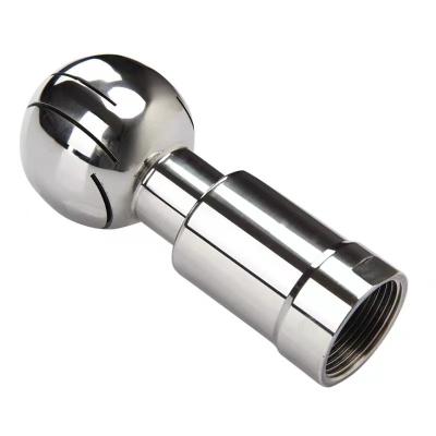 Cina WZ SS 304 316 316L Tri Clamp Sanitary Hose Joint con sfera di pulizia rotativa 360 in vendita
