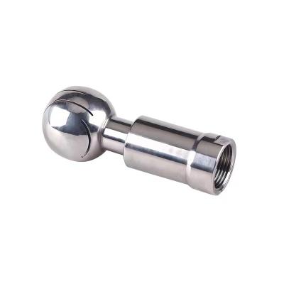 Cina WZ SS 304 316 316L Tri Clamp Sanitary Hose Joint con sfera di pulizia rotativa 360 in vendita