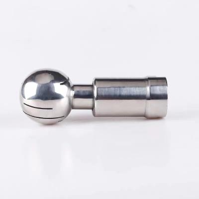Cina WZ SS 304 316 316L Tri Clamp Sanitary Hose Joint con sfera di pulizia rotativa 360 in vendita