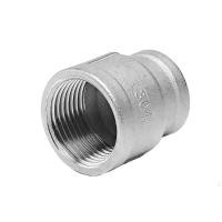 China Equal Stainless Steel 201 304 316 Pipe Fitting Npt Threaded Coupling Socket Reducer for sale