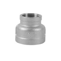 China Equal Stainless Steel 201 304 316 Pipe Fitting Npt Threaded Coupling Socket Reducer for sale